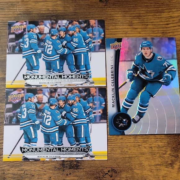 Toys | 225 Upper Deck Tim Hortons Macklin Celebrini Hockey Trading ...